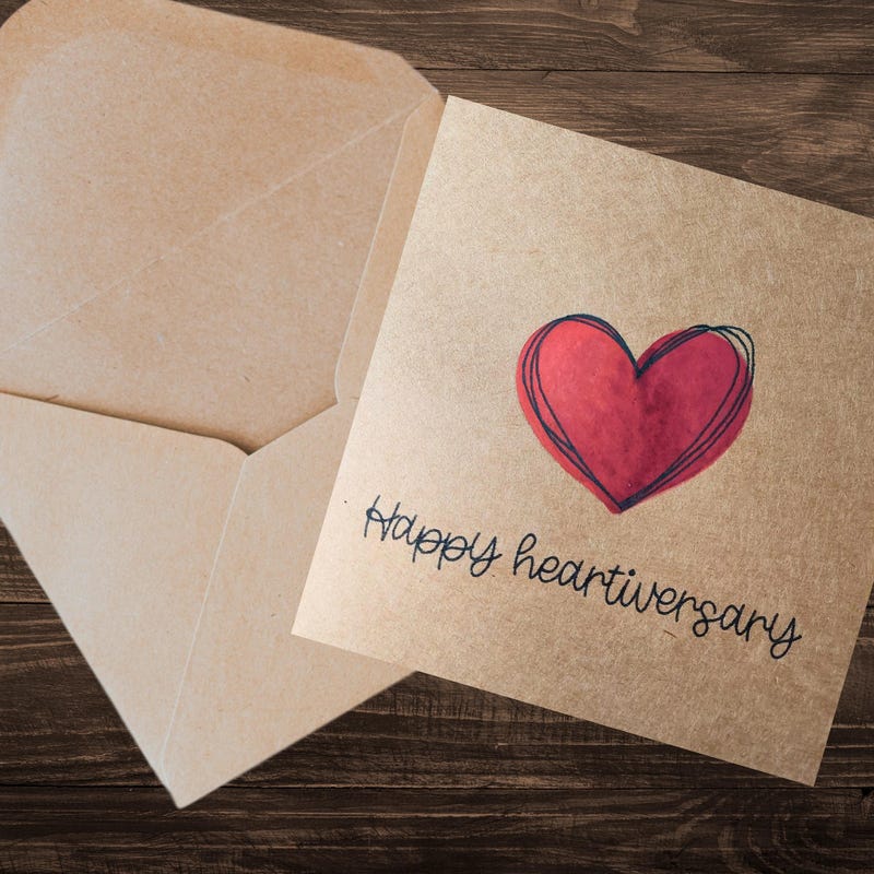 Heart Awareness Card - Etsy UK