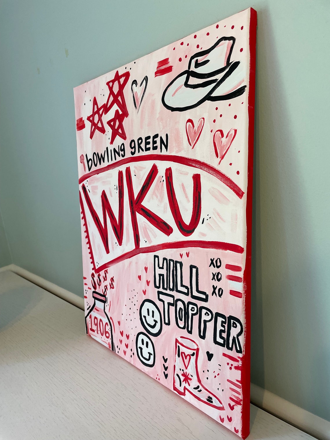 Custom College Canvas - Etsy