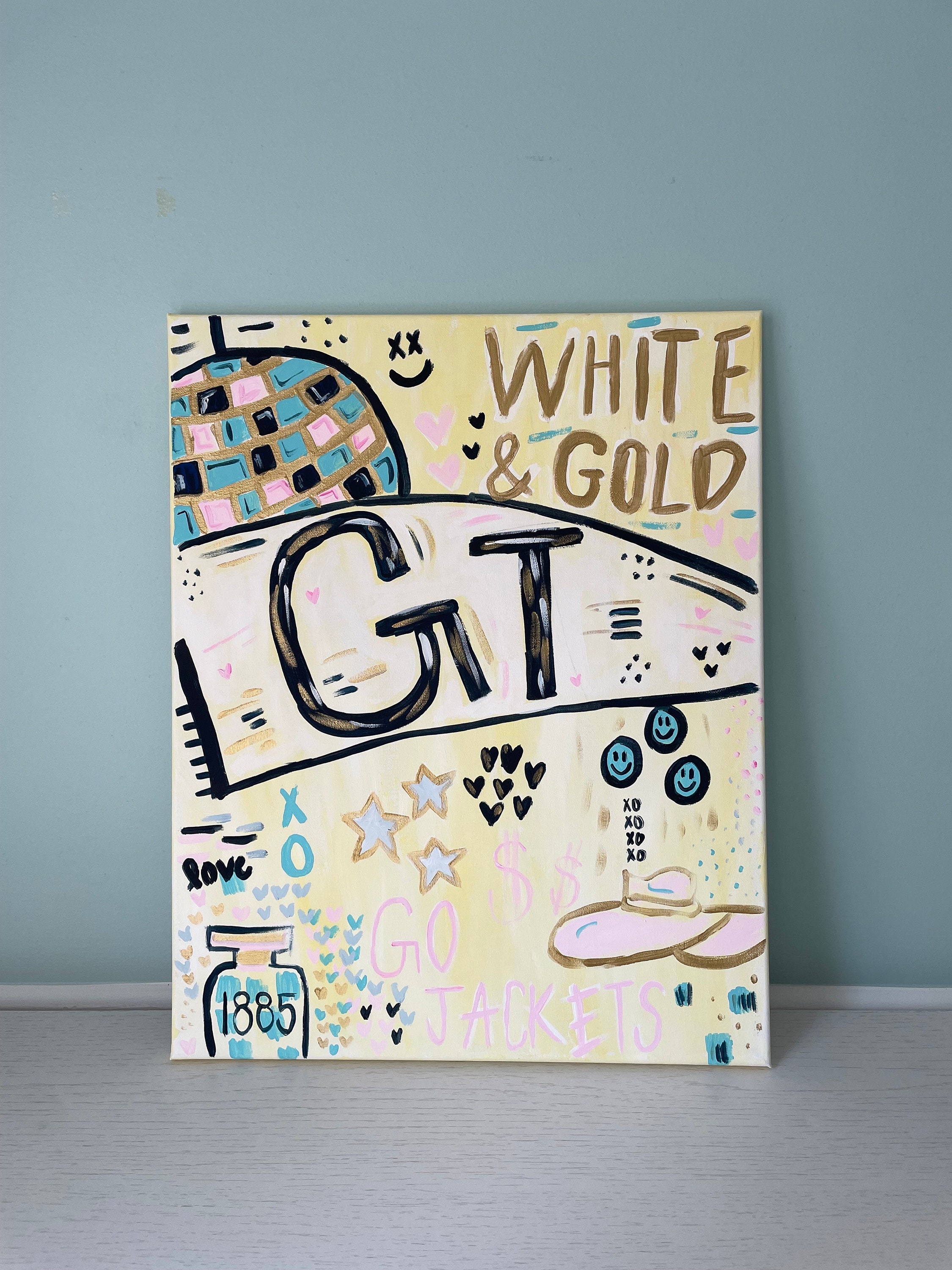 Custom College Canvas - Etsy