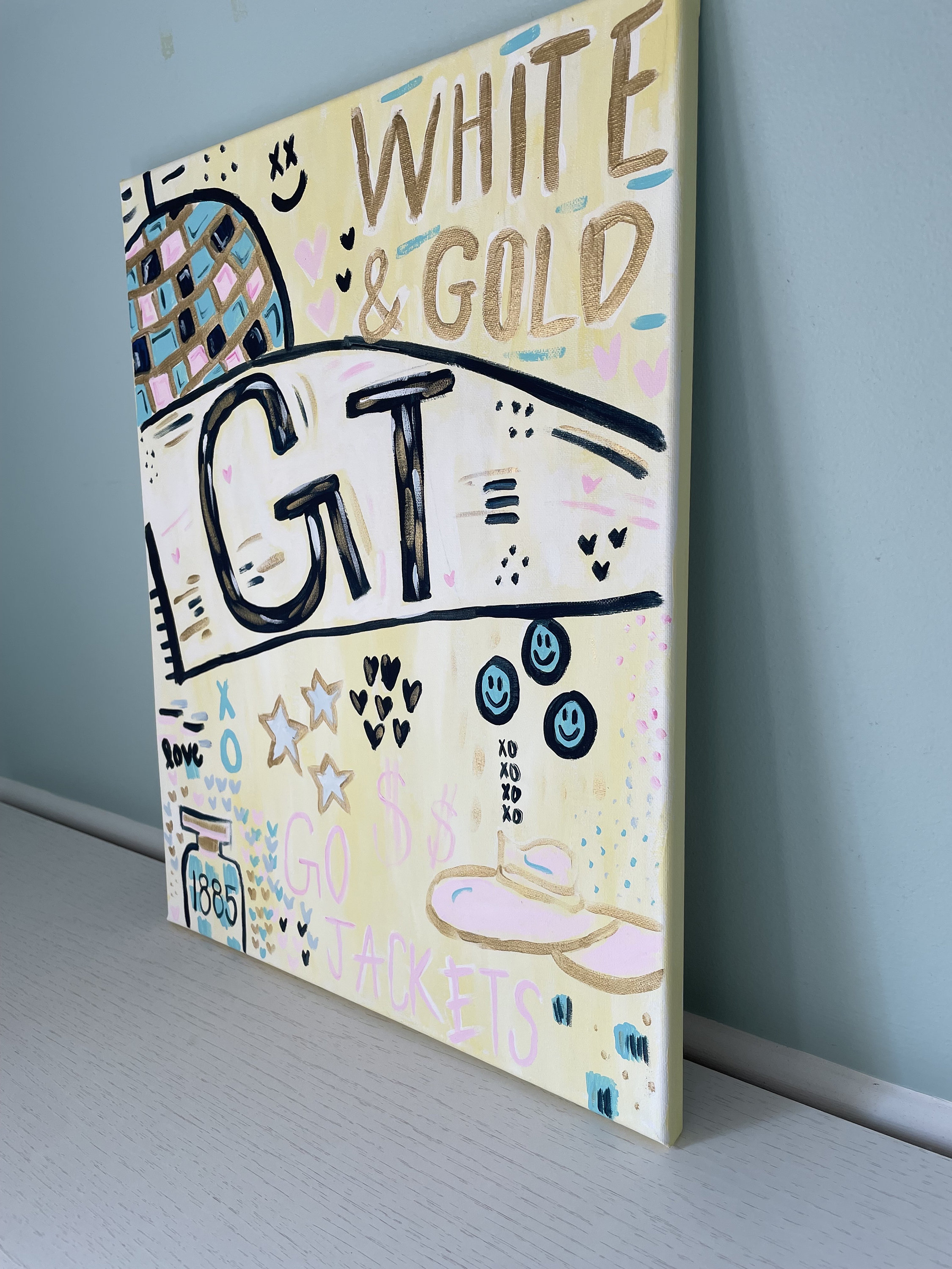 Custom College Canvas - Etsy