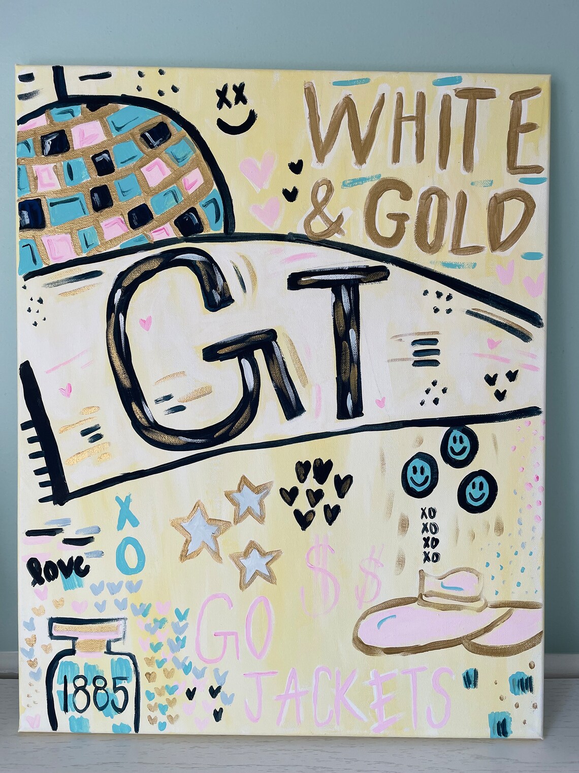 Custom College Canvas - Etsy