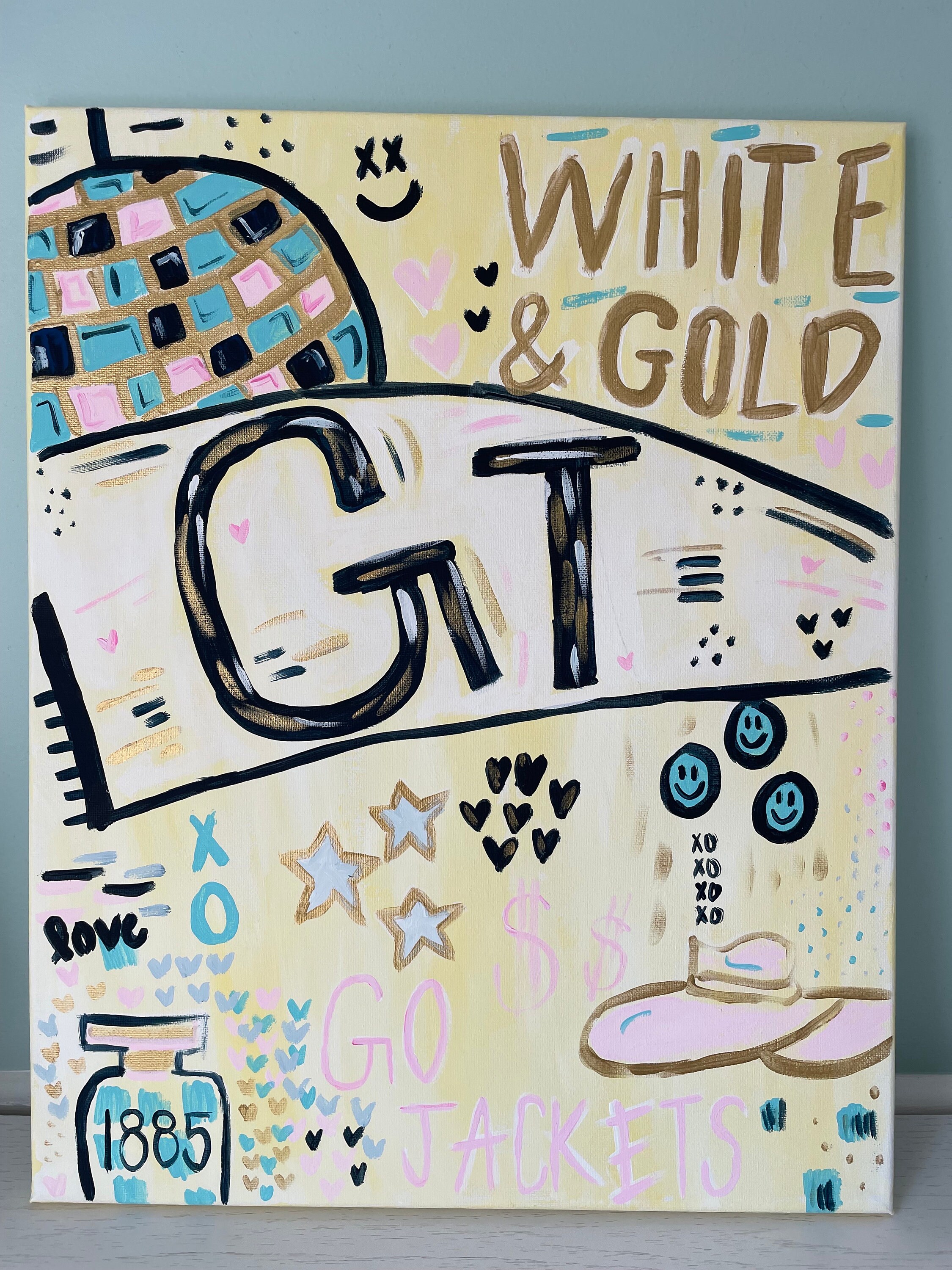Custom College Canvas - Etsy