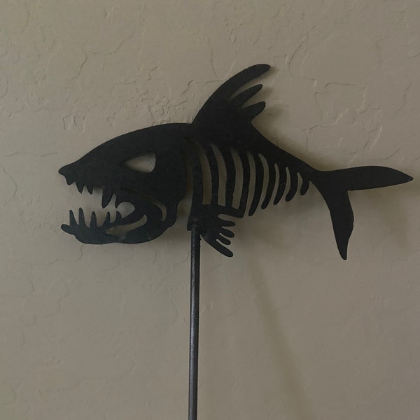 Metal Fish Yard Art - Etsy