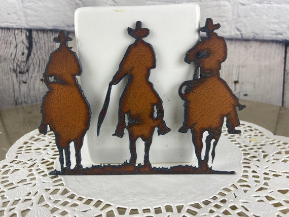 Cowboy Metal Magnet - Etsy