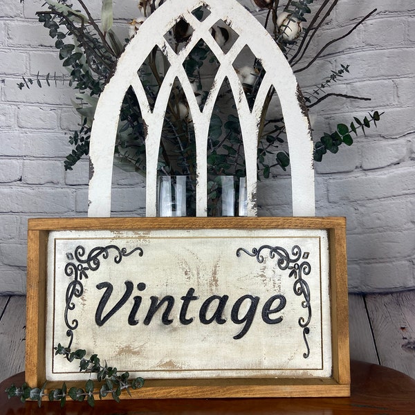 Vintage Wood Sign - Etsy