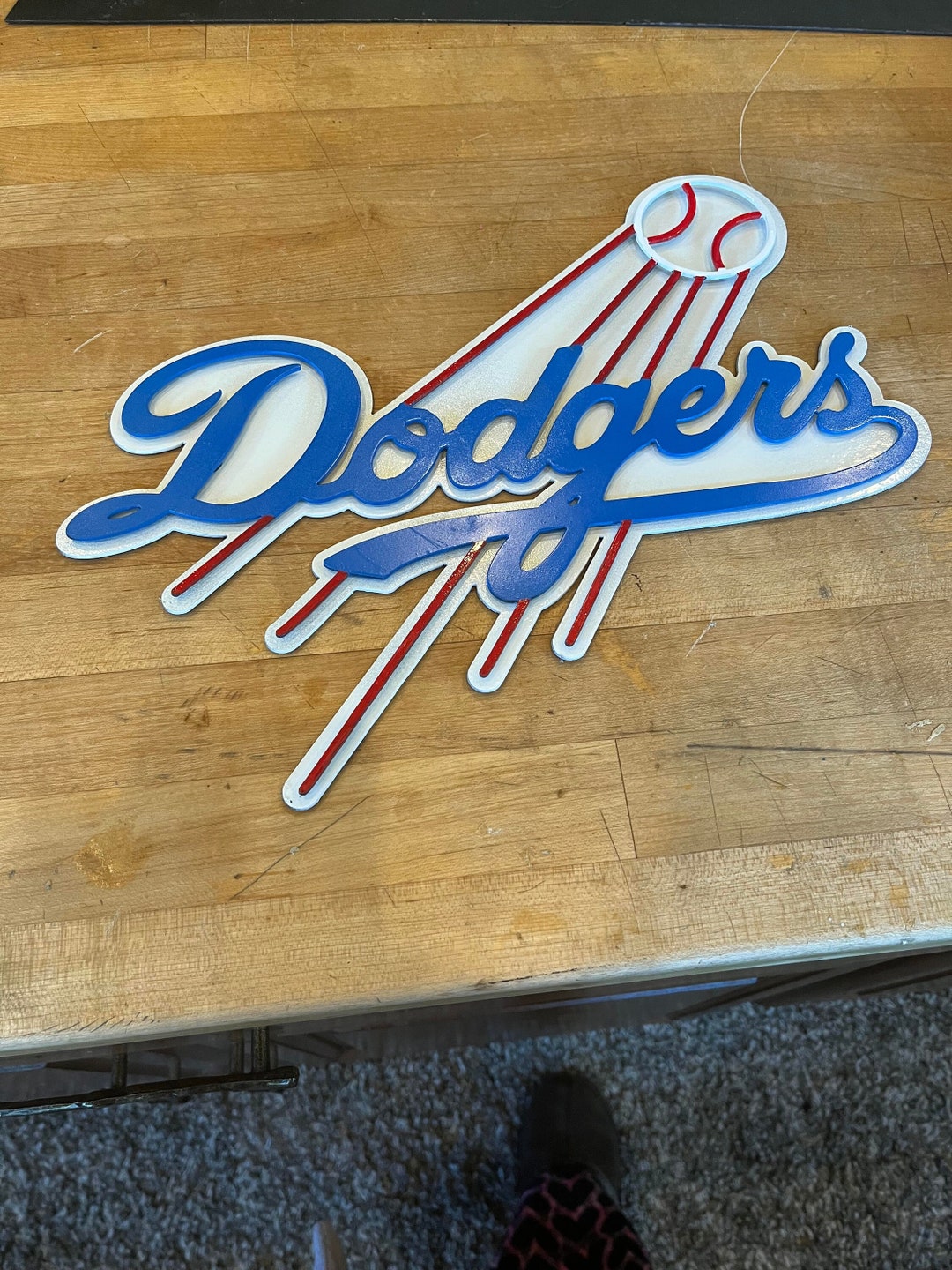 Dodgers Sign - Etsy