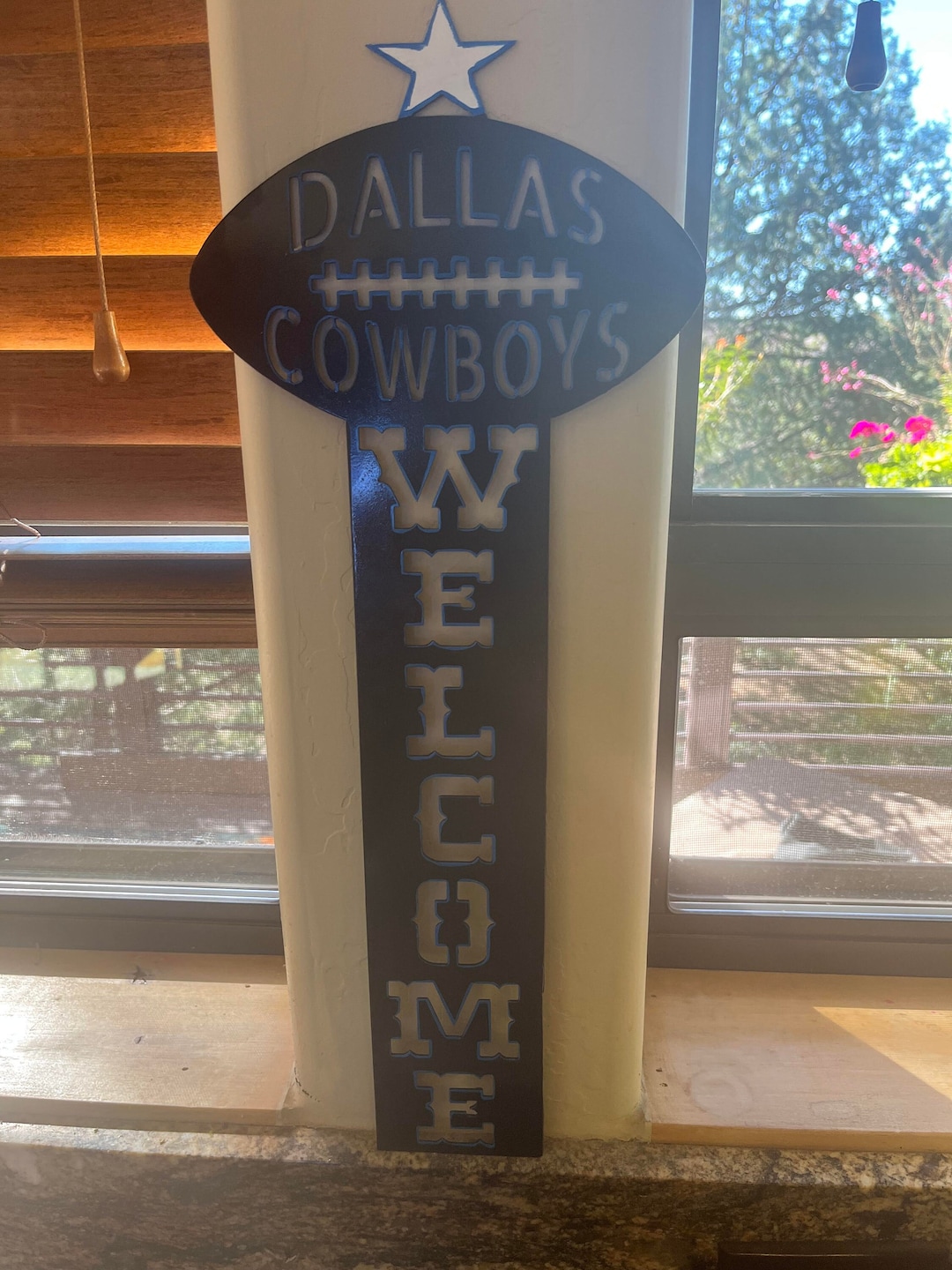 Dallas Cowboys Welcome Sign - Etsy