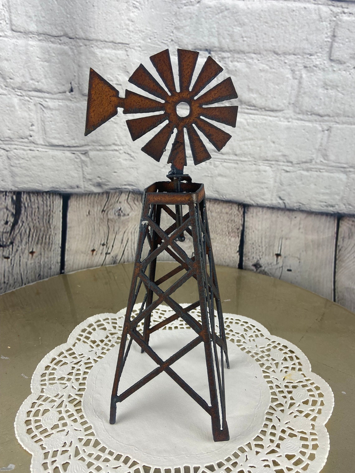 Windmill Table Top Decoration - Etsy