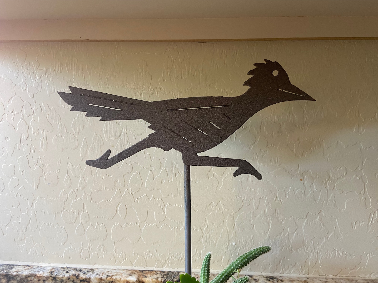 Metal Road Runner Garden Stake - Etsy