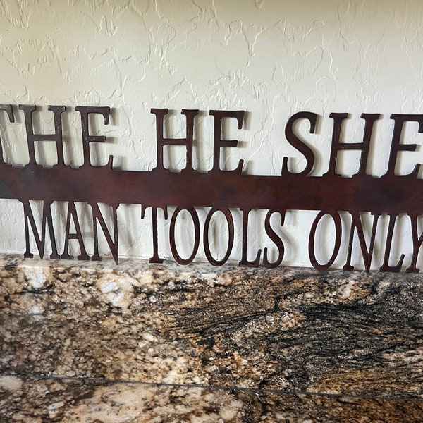 He Shed Signs - Etsy