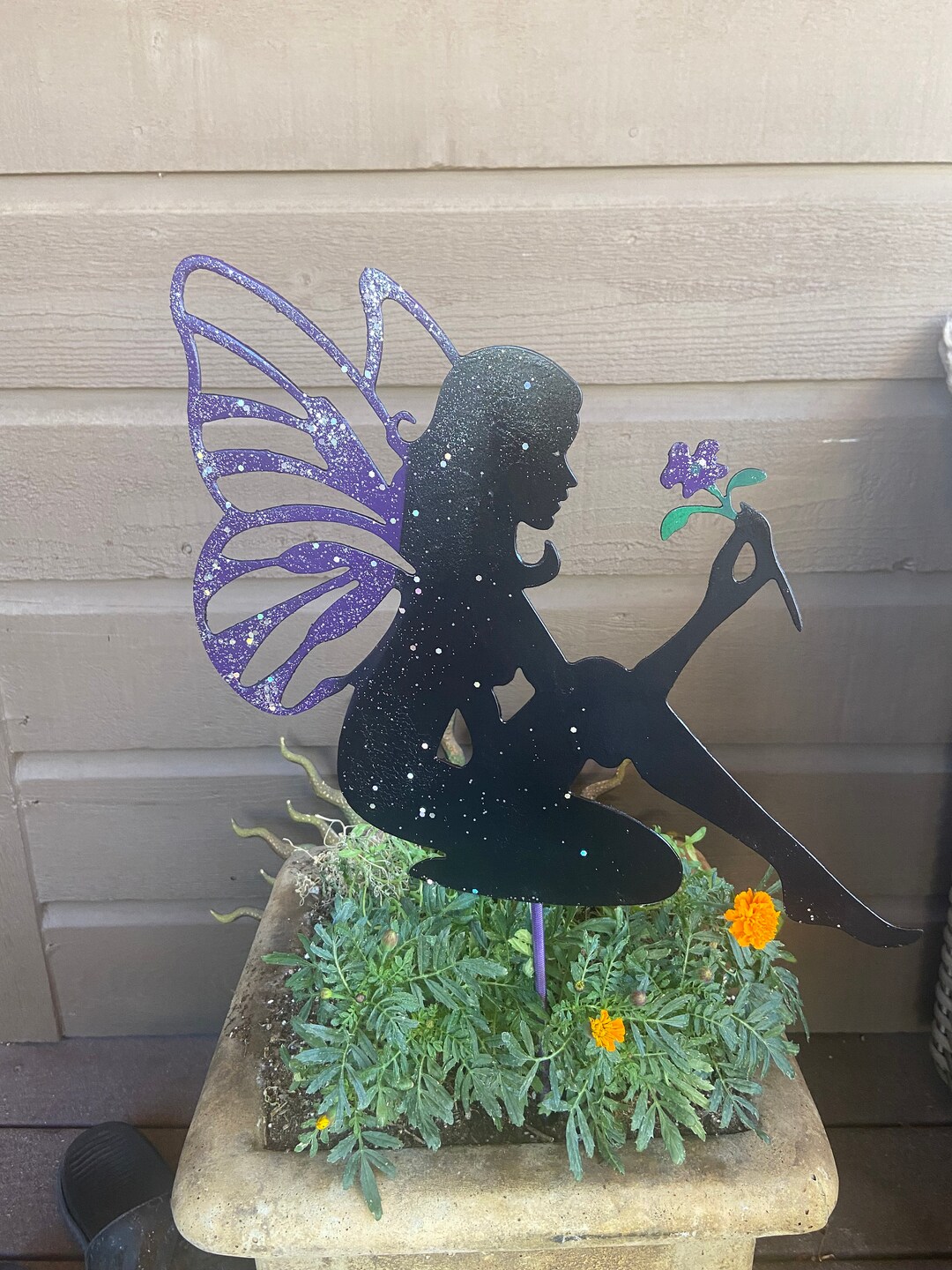 Metal Garden Fairy - Etsy