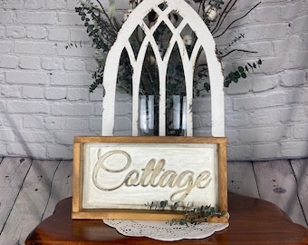 Cottage Wood Sign - Etsy