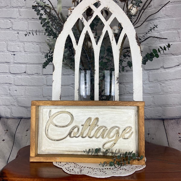 Cottage Wood Sign - Etsy