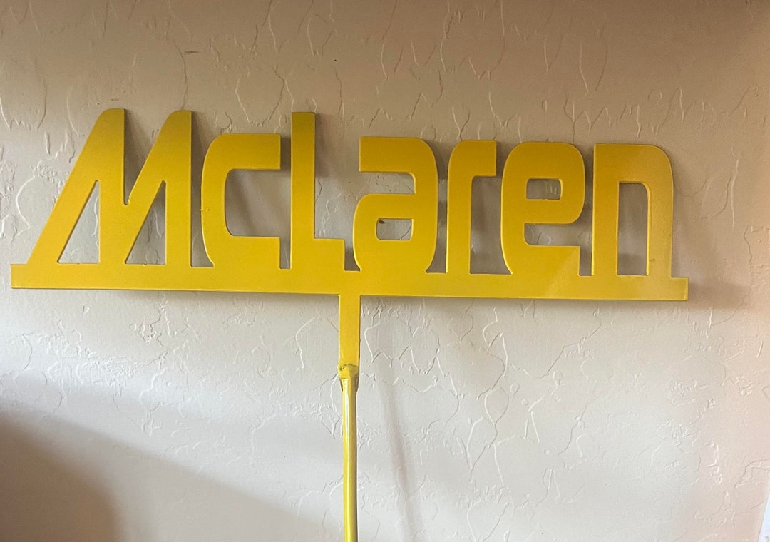 Mclaren Garden Sign - Etsy