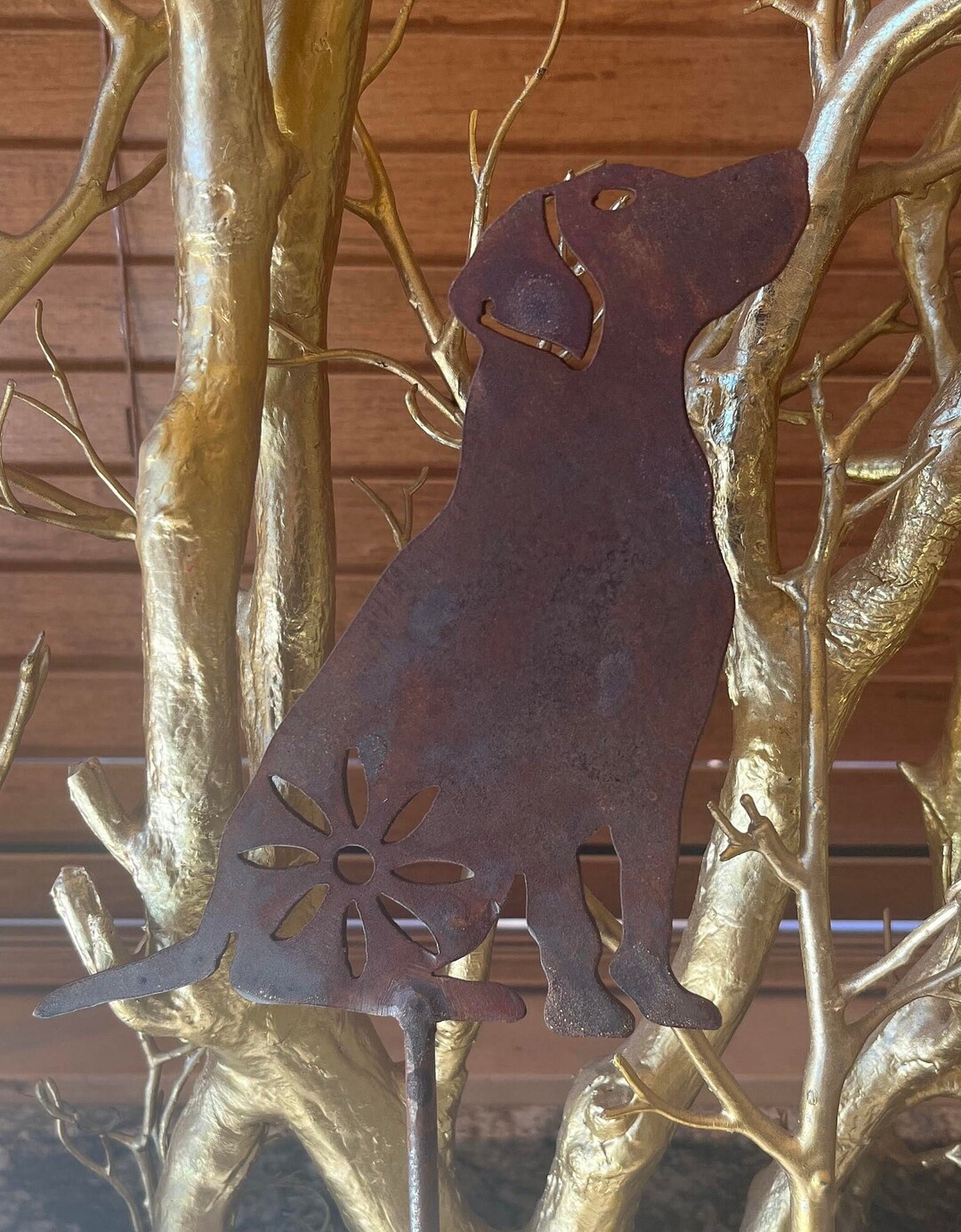 Dog Garden Stake - Etsy