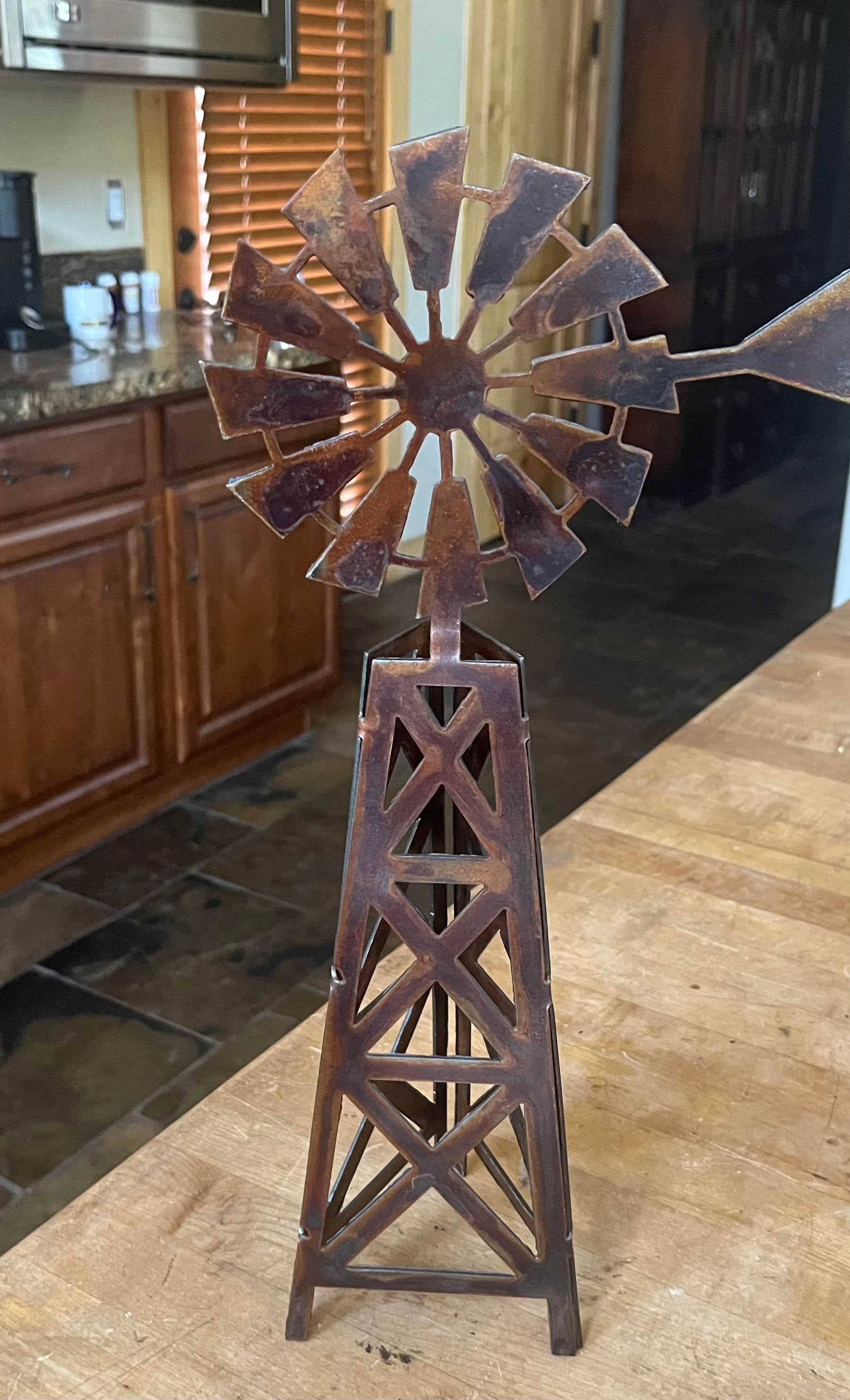 Windmill Table Top Decoration - Etsy