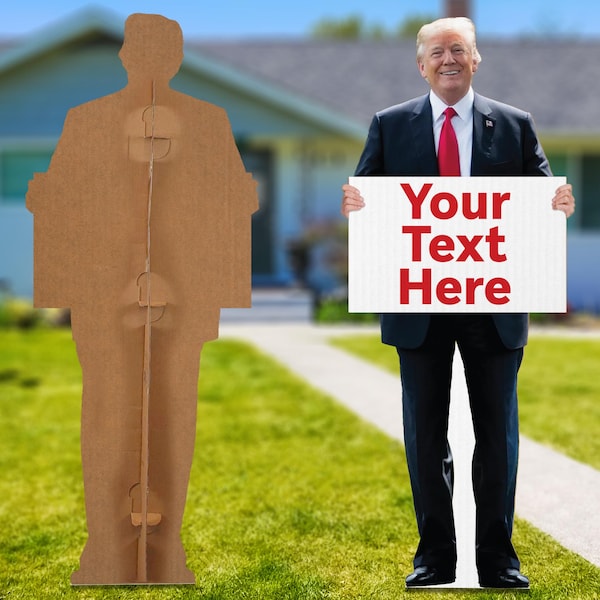 Donald Trump Life Size Cardboard Cutout - Etsy