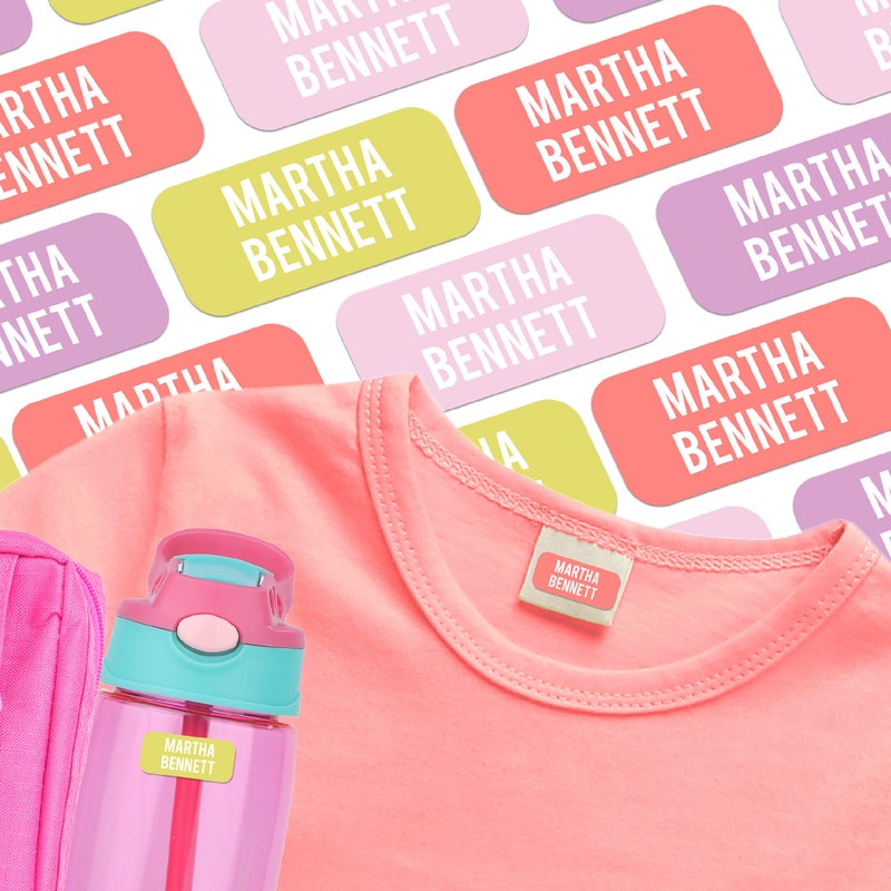 Name Labels for Clothes - Etsy