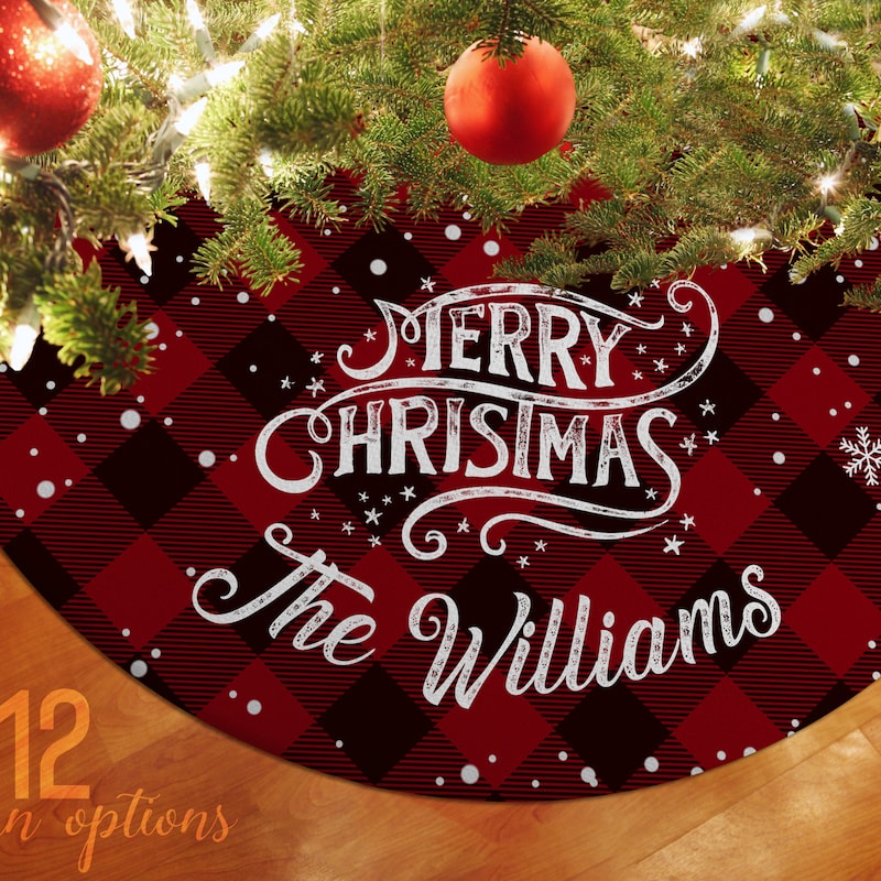 Custom Tree Skirt - Etsy