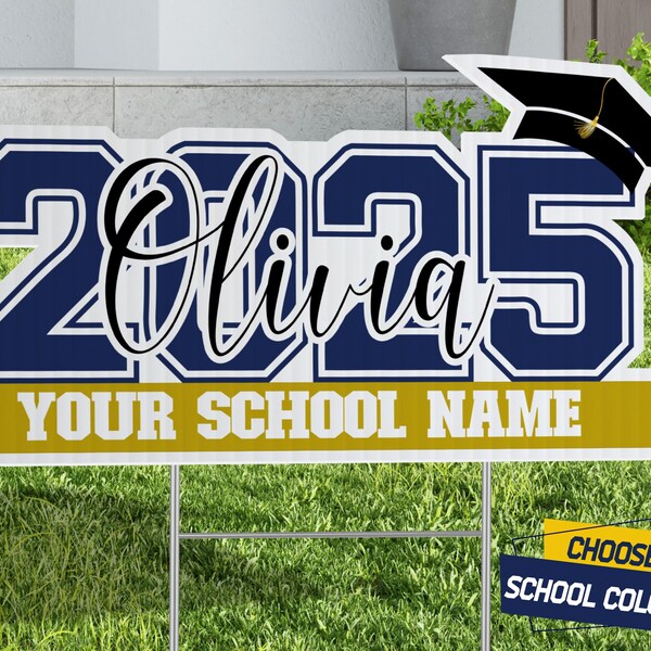 High School Front Yard - Etsy