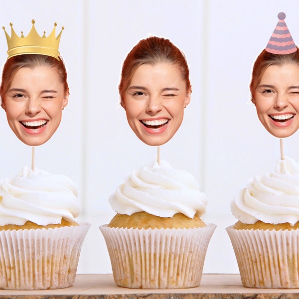 Custom Cupcake Toppers - Etsy
