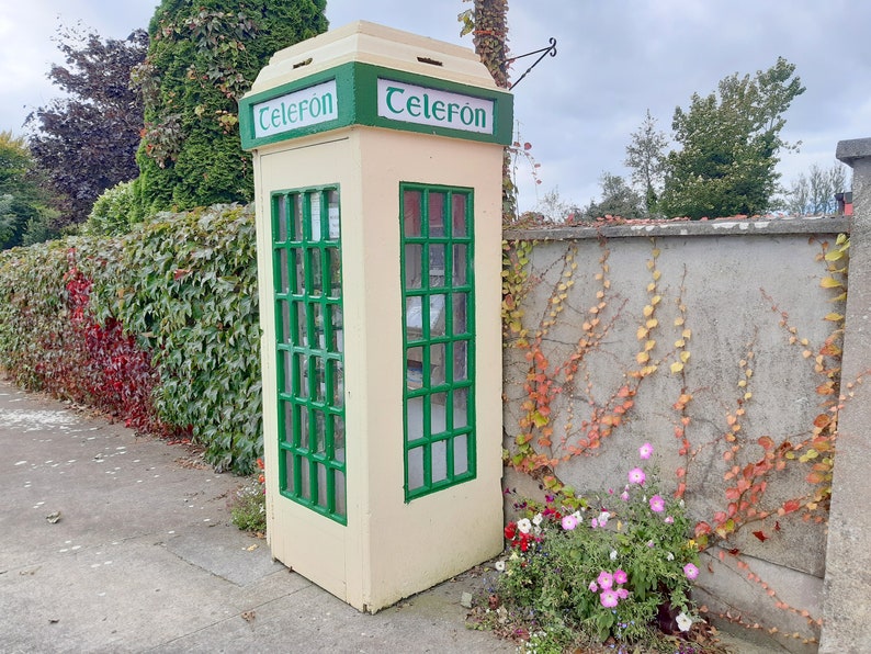 Irish Telefon (telephone) Box - in the Countryside Near Killarney ...