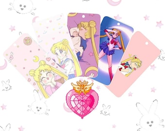 Sailor Moon Bookmarks - Etsy