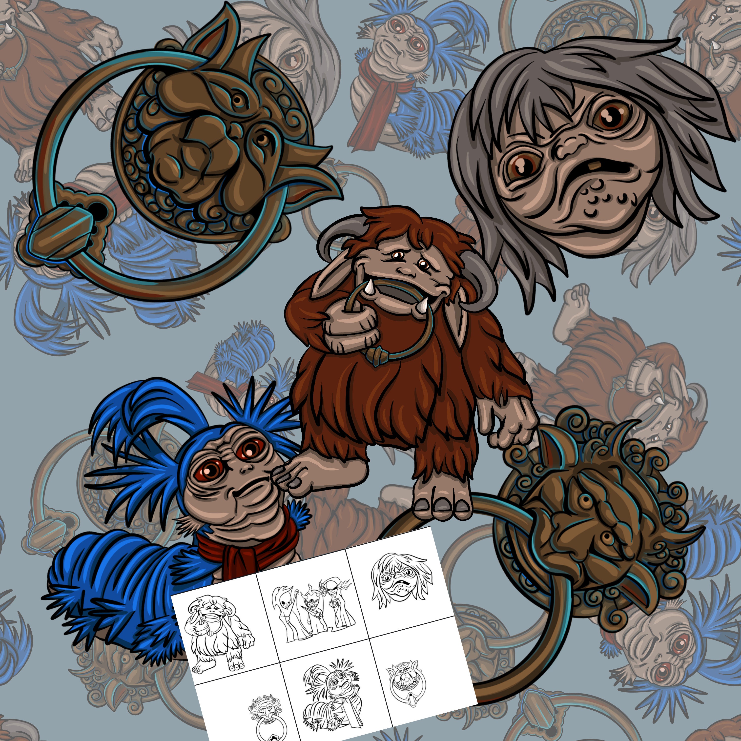 Labyrinth DIGITAL DOWNLOAD PNG - Etsy