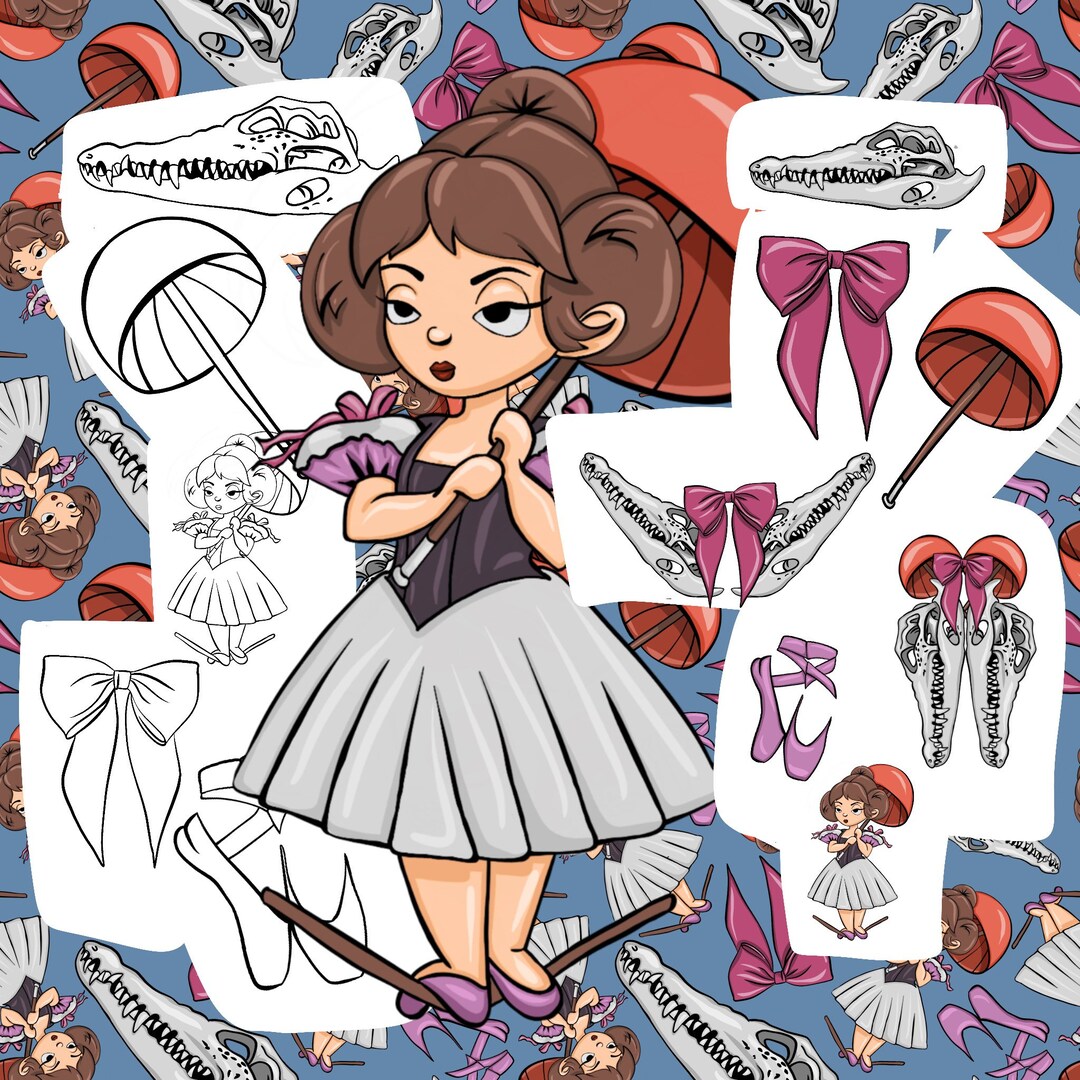 Ballerina Haunted Mansion PNG - Etsy