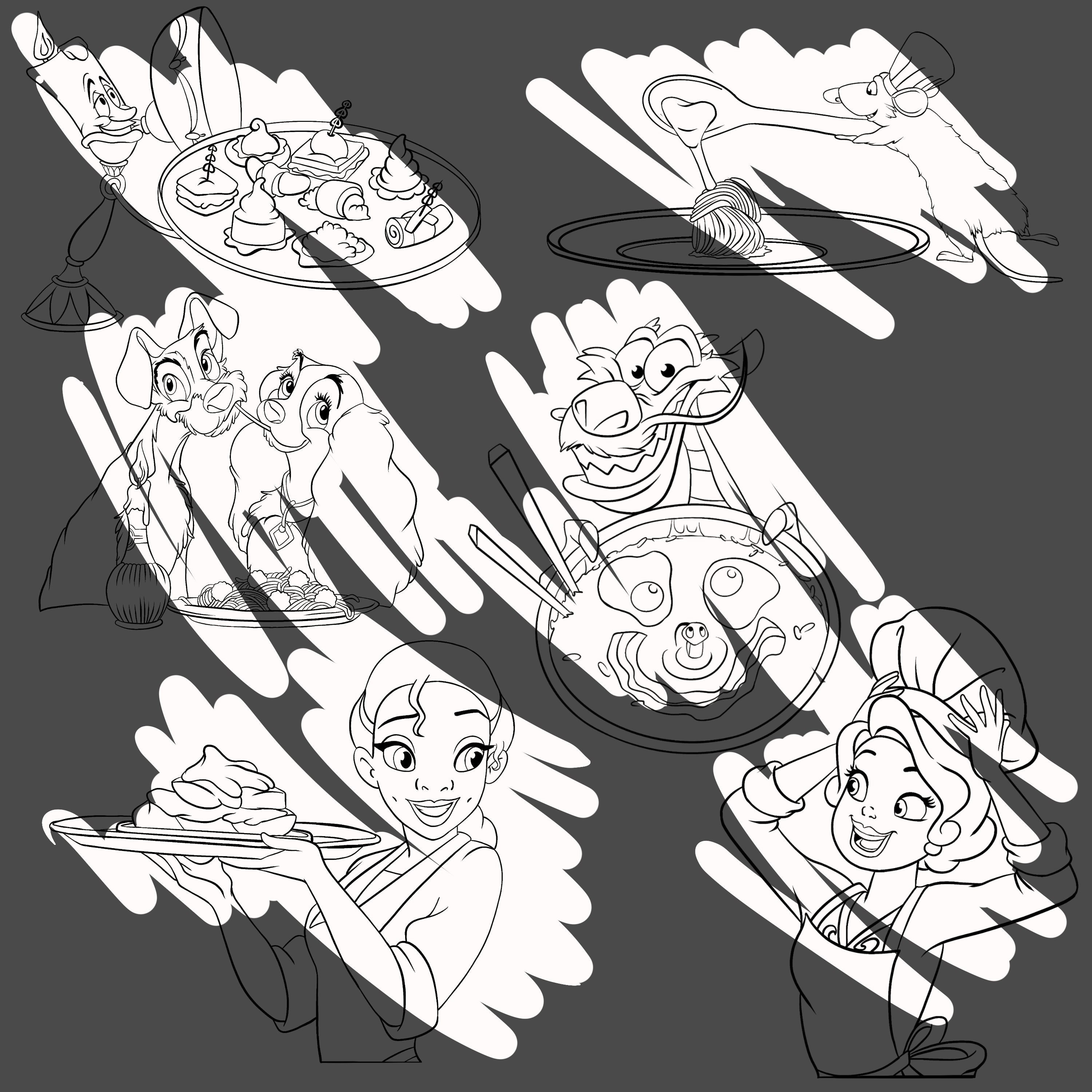 Cooking Outline Digital Download PNG - Etsy