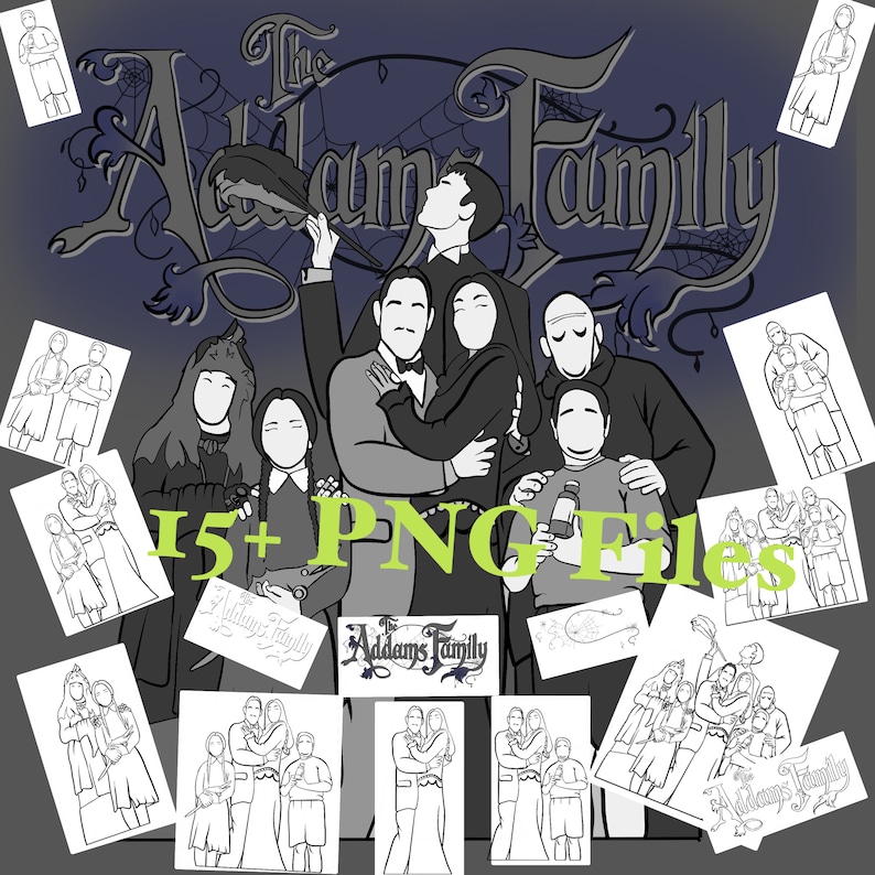 Addams Family Download - Etsy