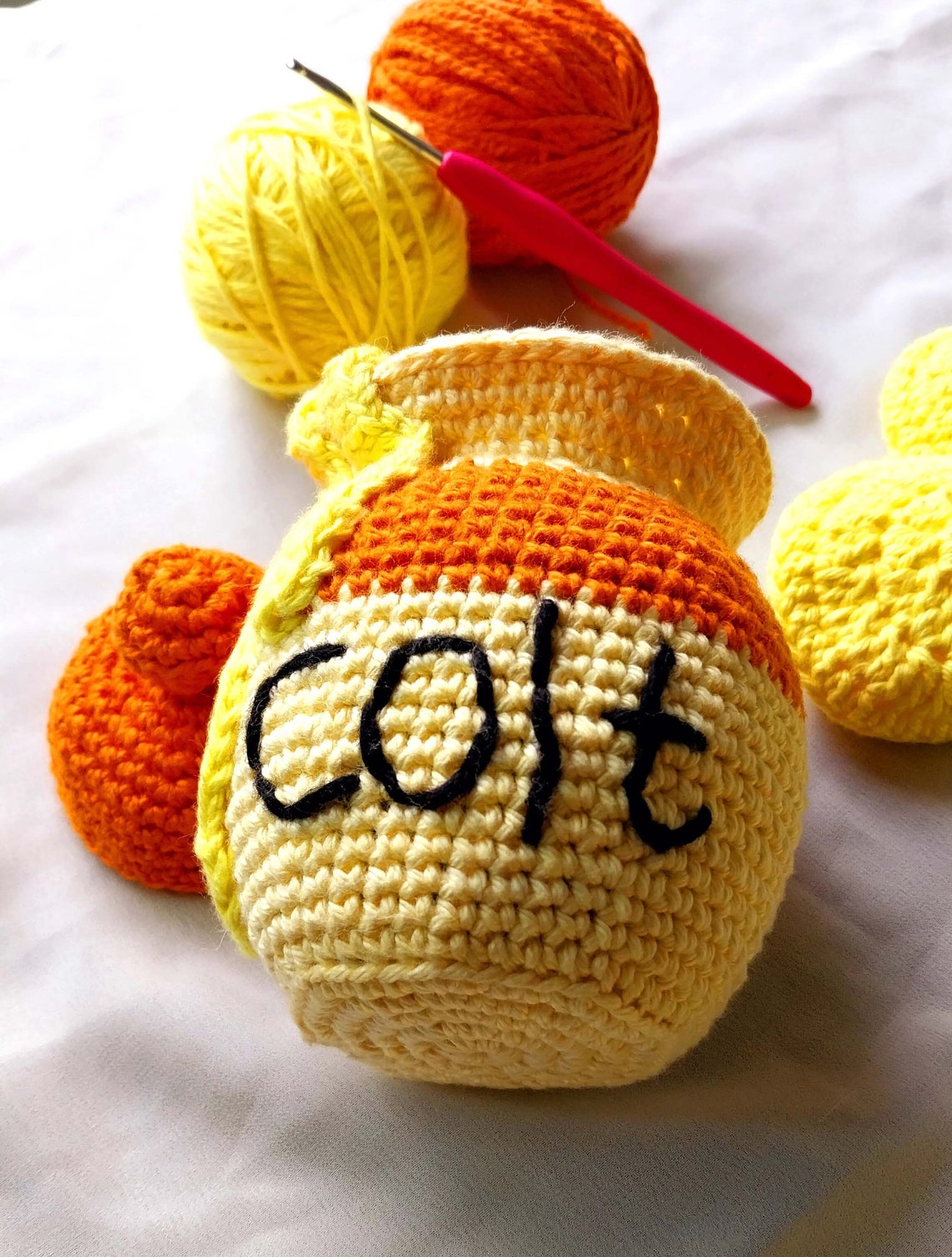 Crochet Honey Pot Pdf Pattern for Phooh Outfit, Baby Toy ,full ...