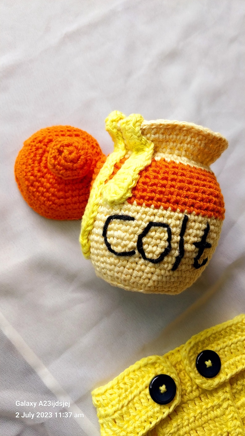 Crochet Honey Pot Pdf Pattern for Phooh Outfit, Baby Toy ,full ...