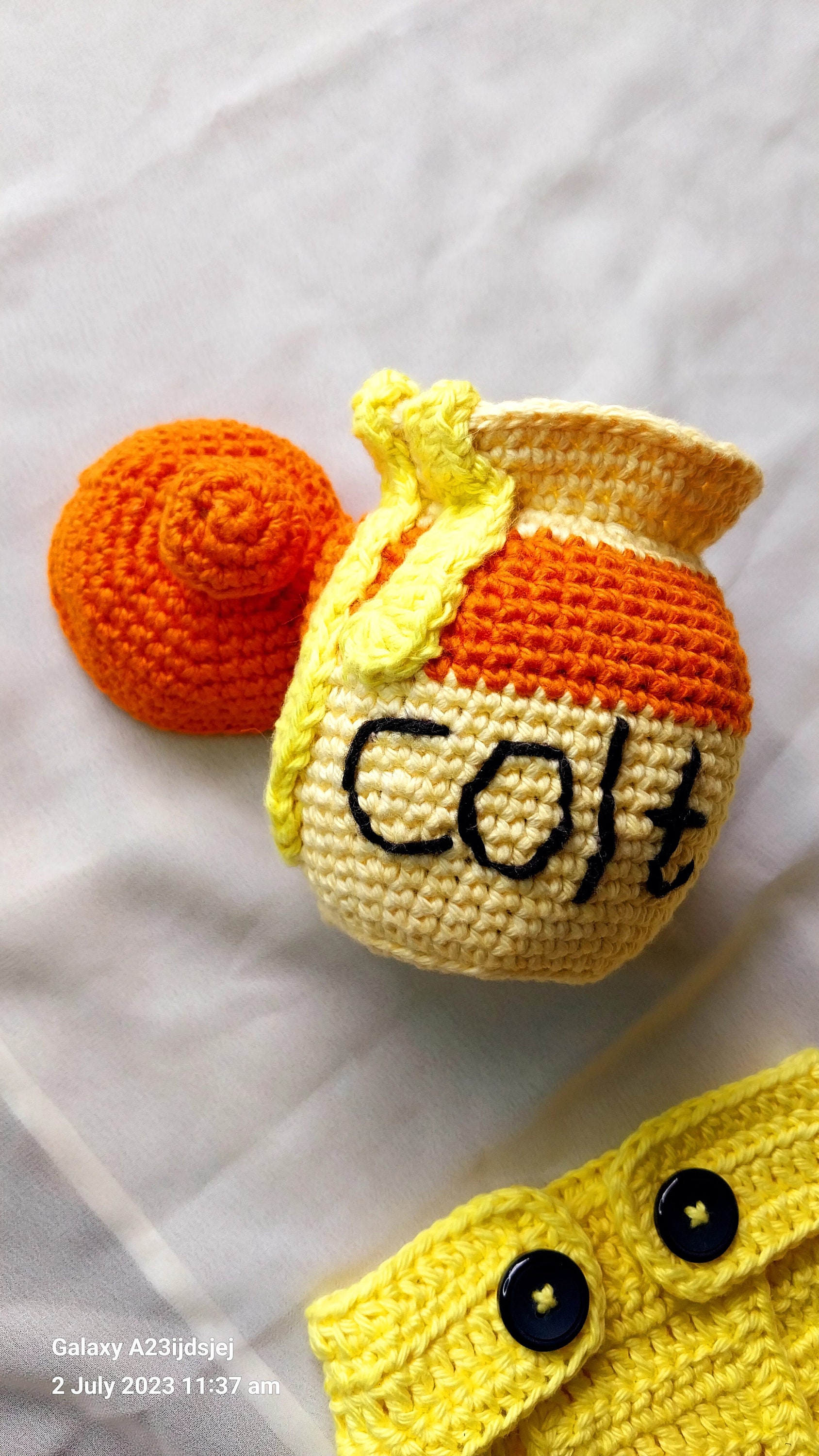 Crochet Honey Pot Pdf Pattern for Phooh Outfit, Baby Toy ,full ...