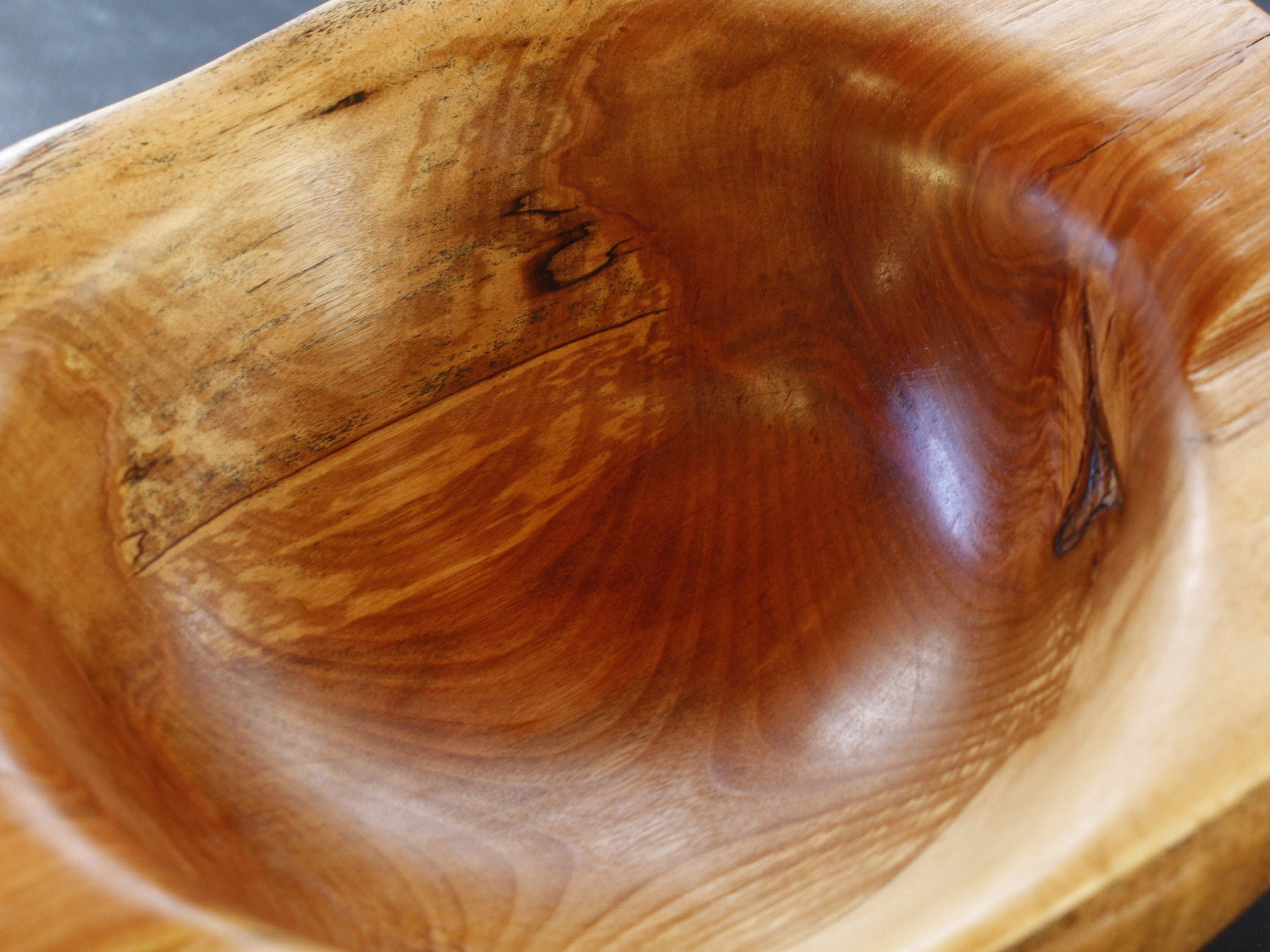 Live Edge Square Cherry Bowl - Etsy