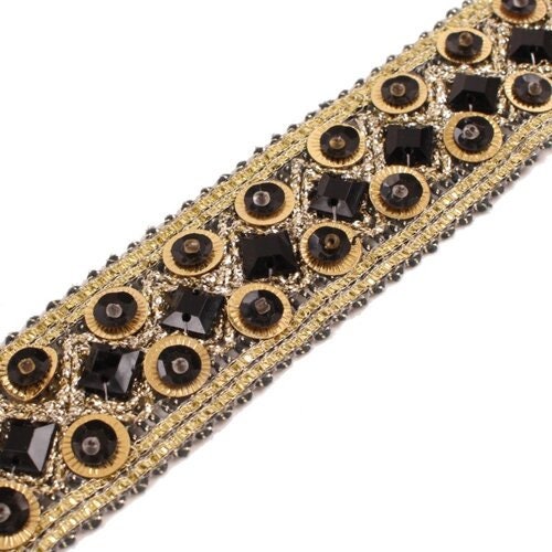 Embellishments Siren Wide Rhinestone Trim Costume Trim Papercraft Craft ...