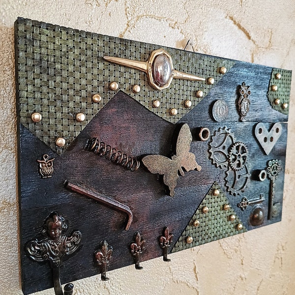 Industrial Keychain - Etsy