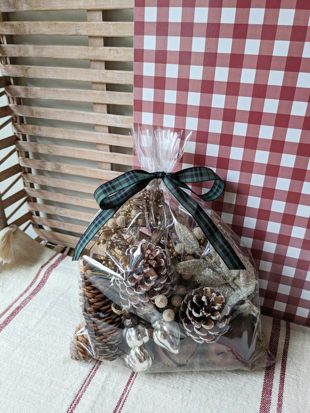 Winter Bowl Filler Bowl Filler Silver and Gold Decor Winter Decor ...