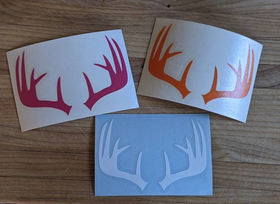 Deer Antler Decal