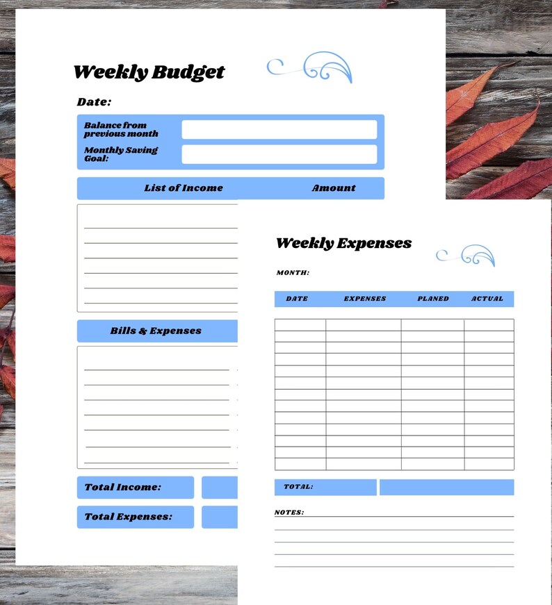 Student Financial Planner Printable A4 College University Etsy Student Financial Planner Printable A4 College University Etsy