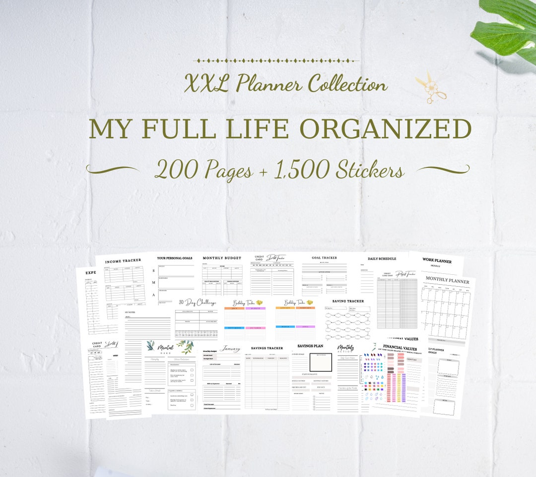 Mega Digital Printable Life Bundle - Etsy