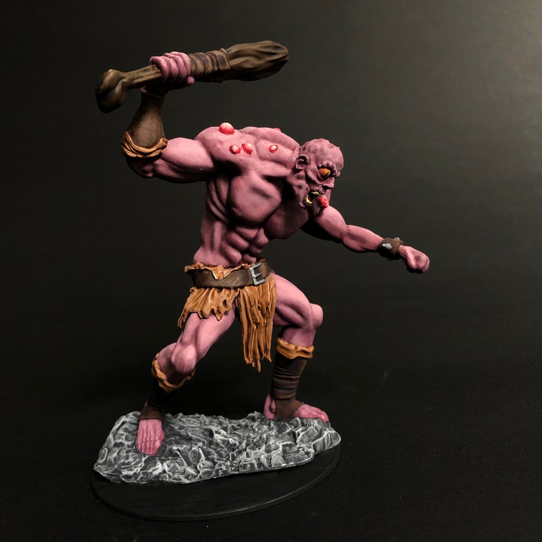 Hand-painted Fomorian Miniature Nolzurs Fomorian Dungeons and Dragons ...