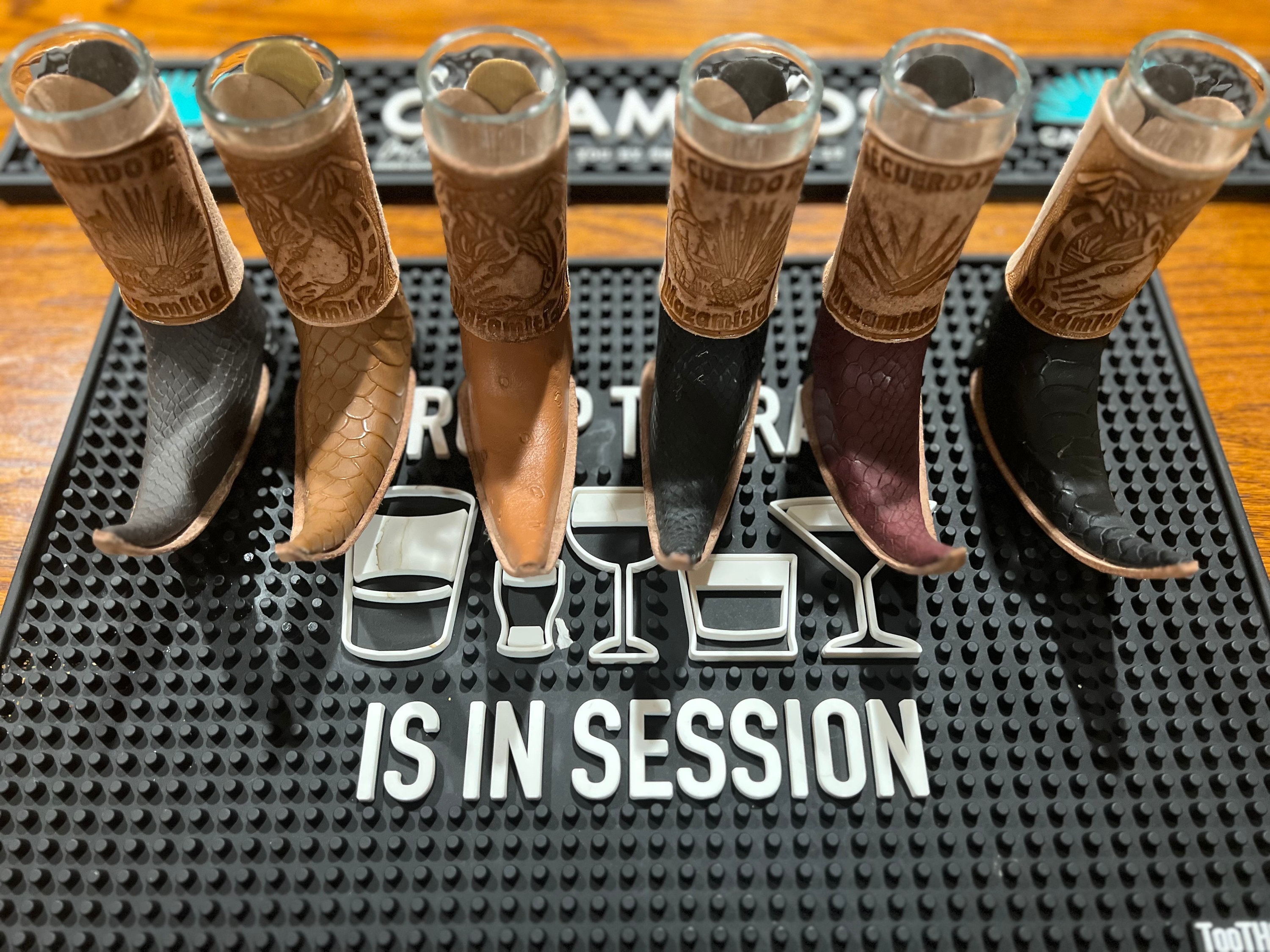 Authentic Mexican Boot Tequila Shot Glass made in Mexico - Etsy