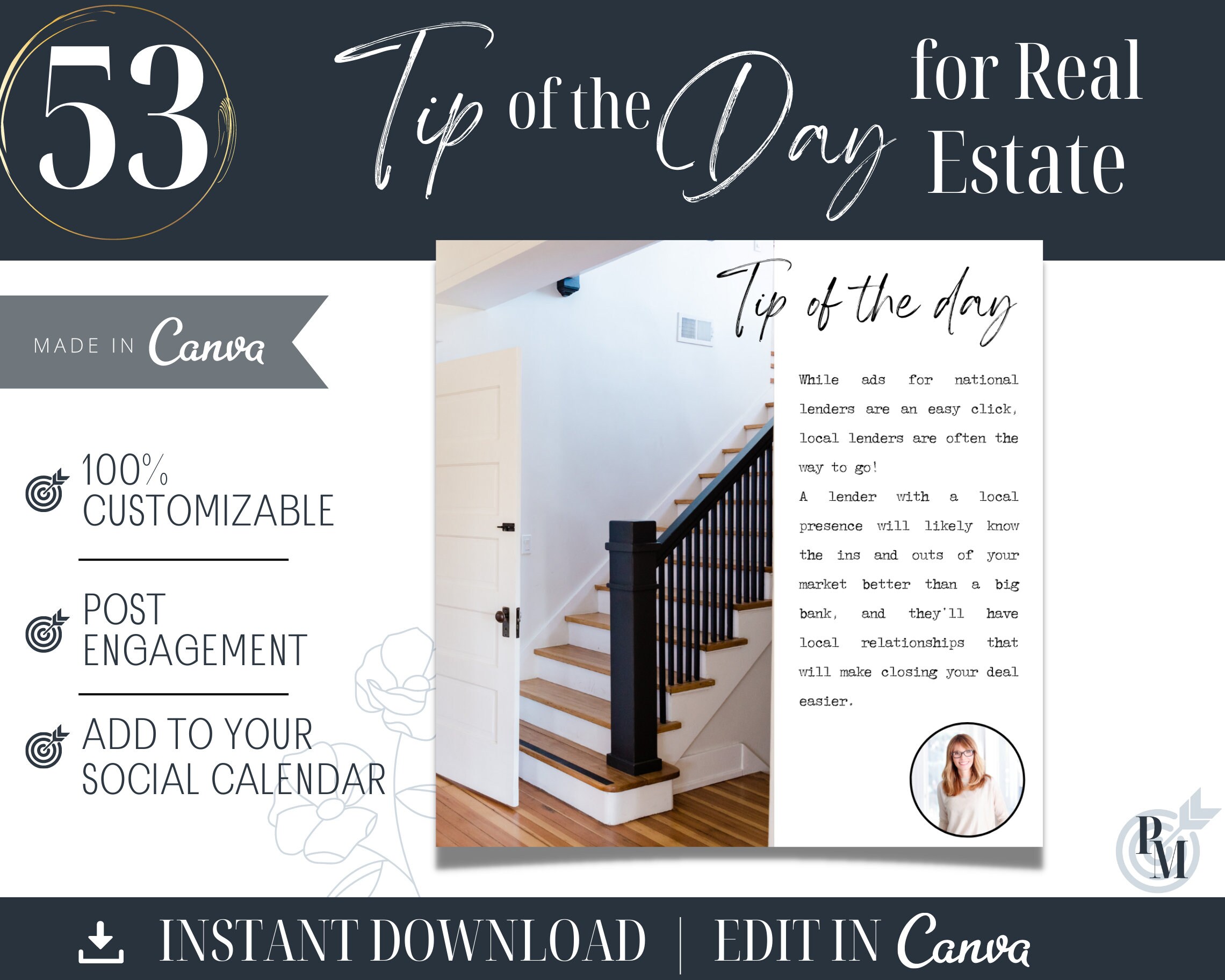 Real Estate Tips for a Year, Tip of the Day Social Posts | Instagram ...