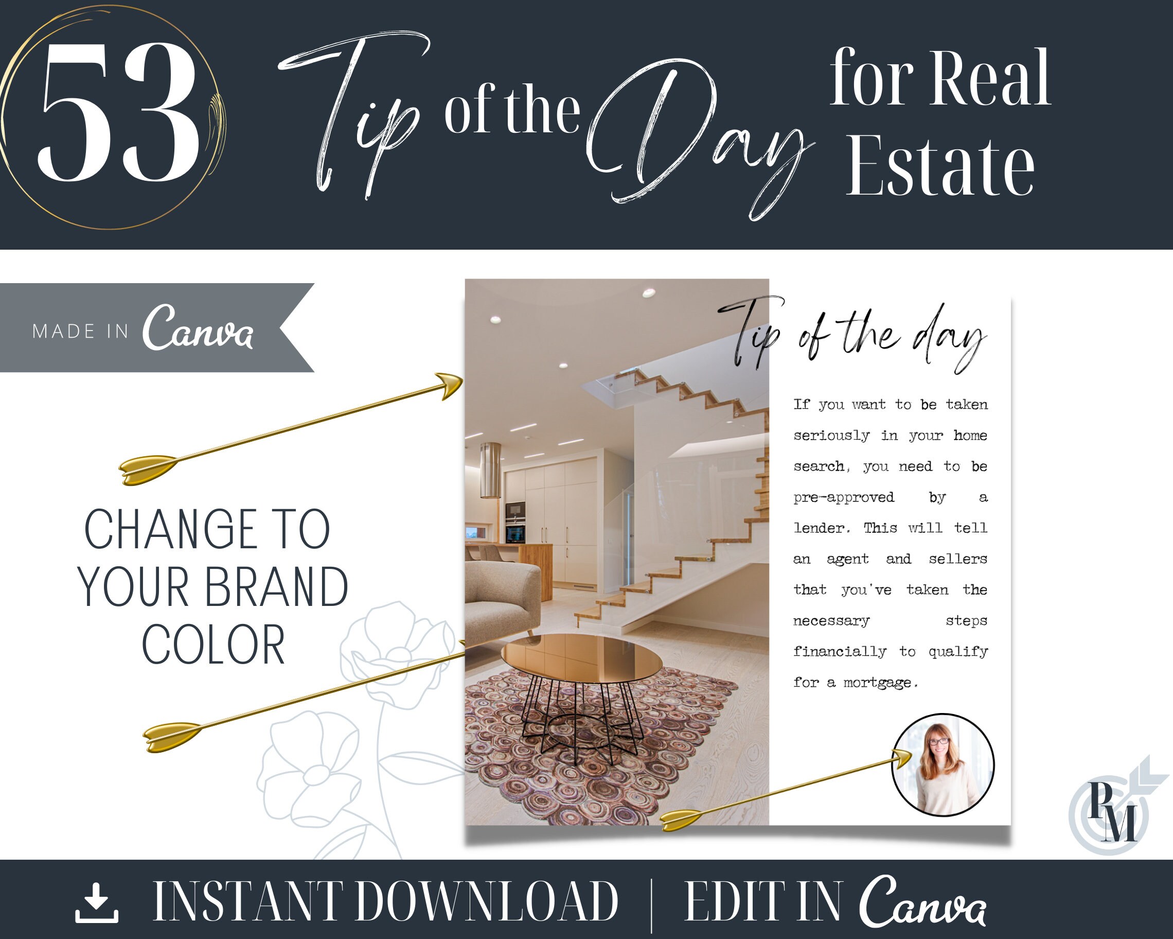 Real Estate Tips for a Year, Tip of the Day Social Posts | Instagram ...
