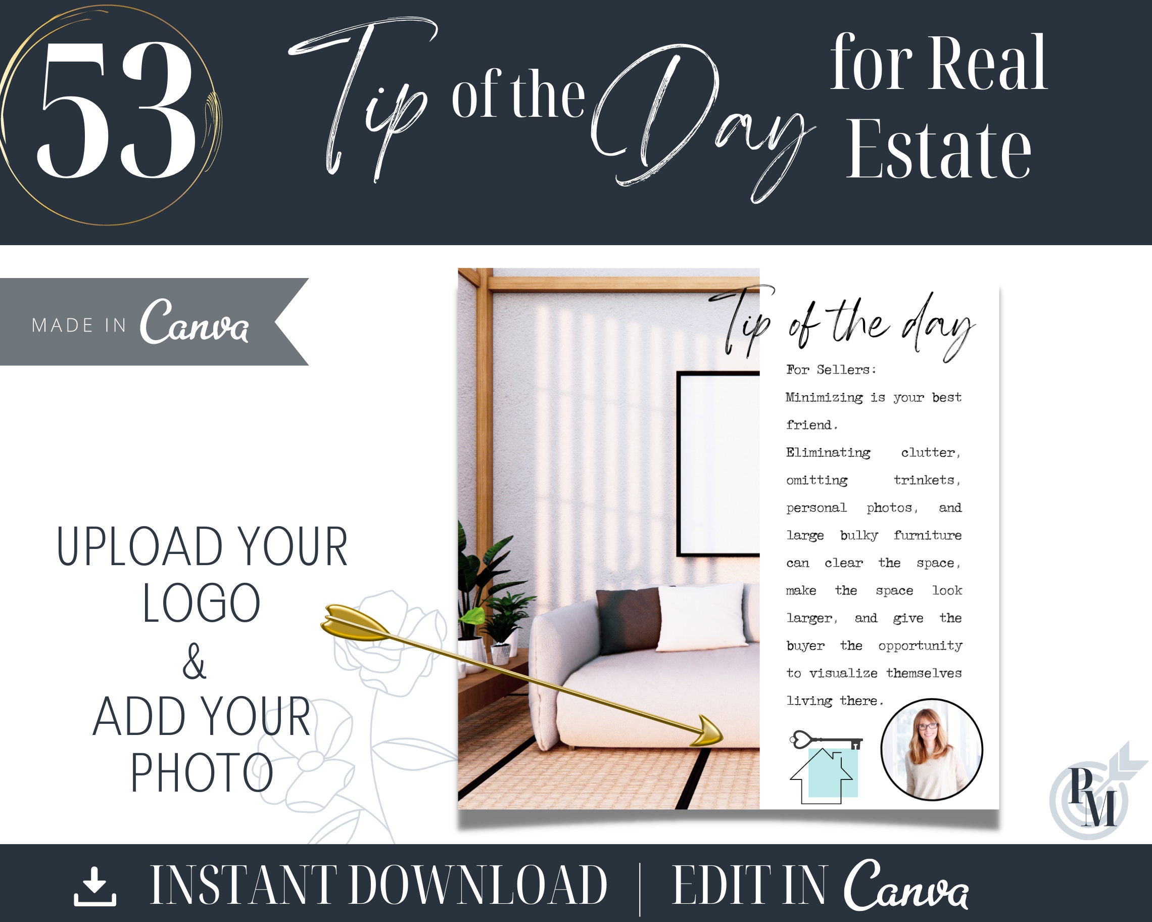 Real Estate Tips for a Year, Tip of the Day Social Posts | Instagram ...