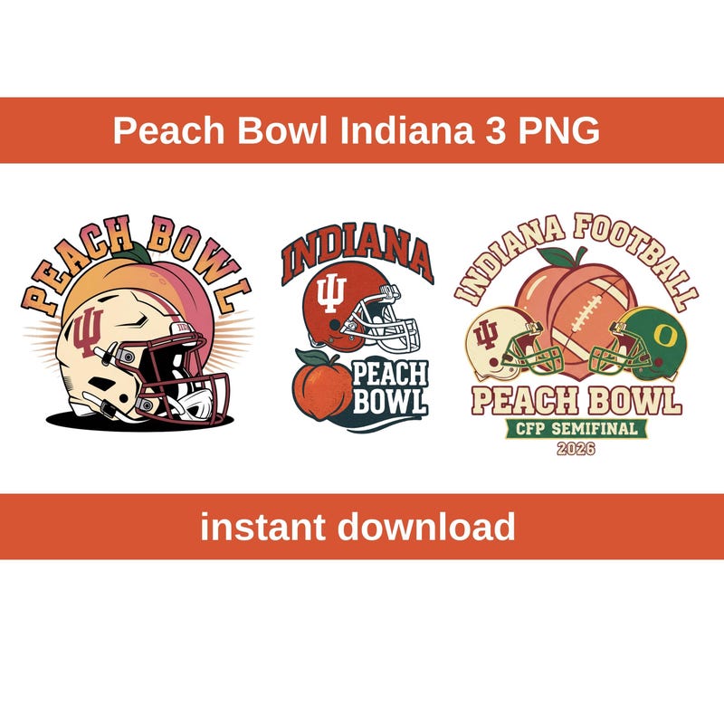 Indiana Peach Bowl - Etsy UK