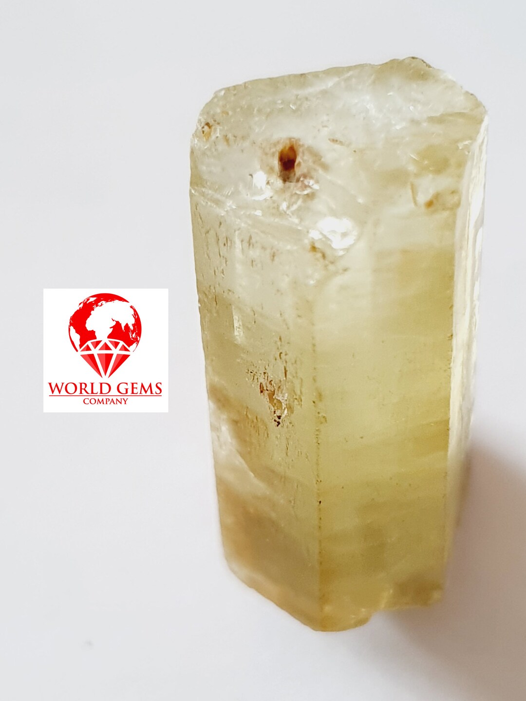 Raw Yellow Beryl From Madagascar, Piece for Collectors or Creators or ...