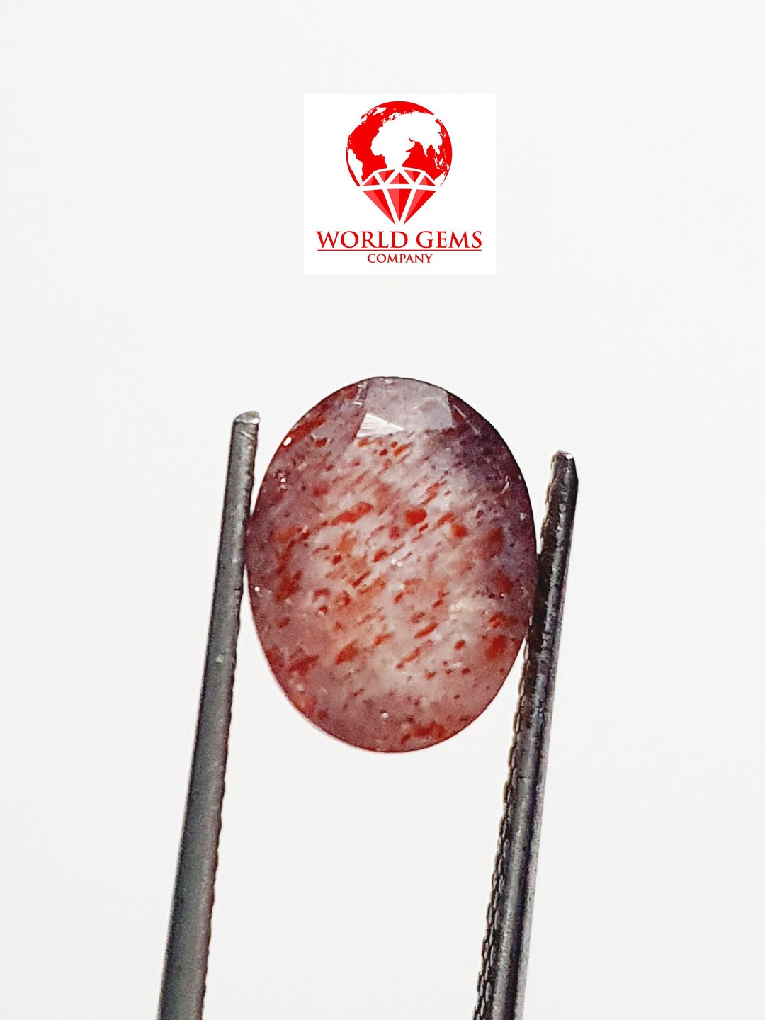 Oval Bloodshot Iolite With Hematite Inclusions for the Creation of an ...