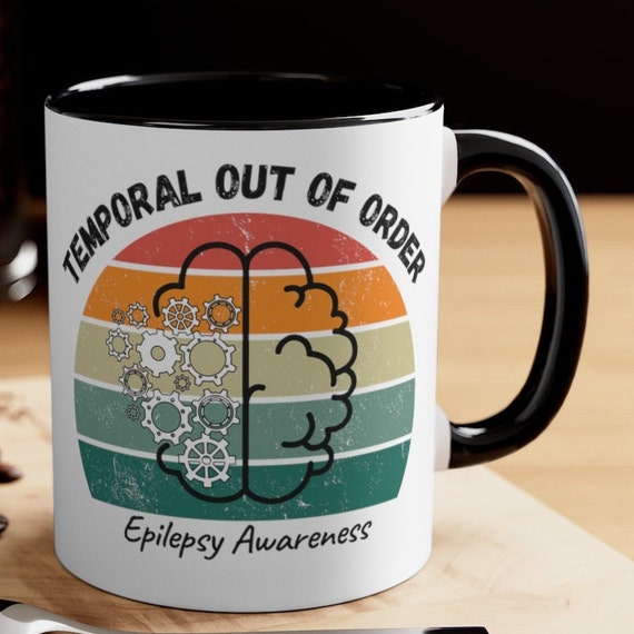 Custom Funny Seizure Awareness Coffee Mug Epilepsy Gift Non - Etsy